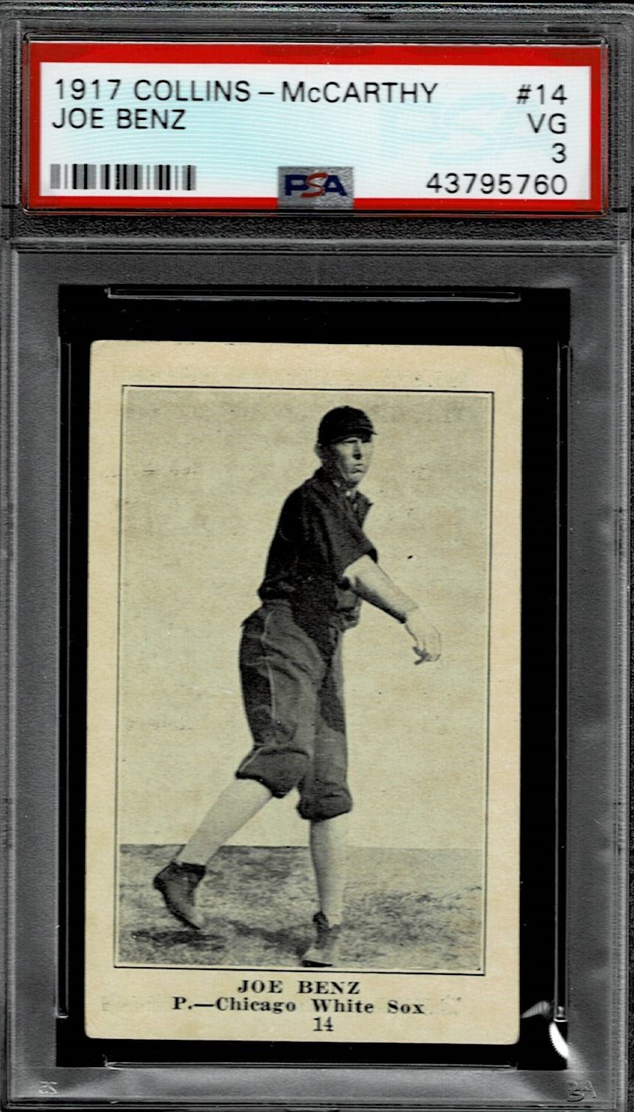 Collins-McCarthy Candy Cards (E135) from 1917 | Baseball Card Adviser