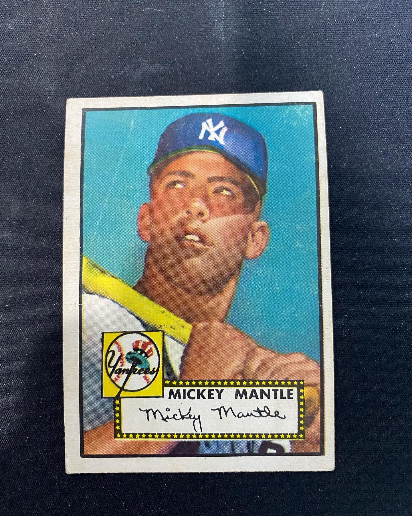 The Story Behind the 1952 Topps # 311 Mickey Mantle Card | Baseball ...